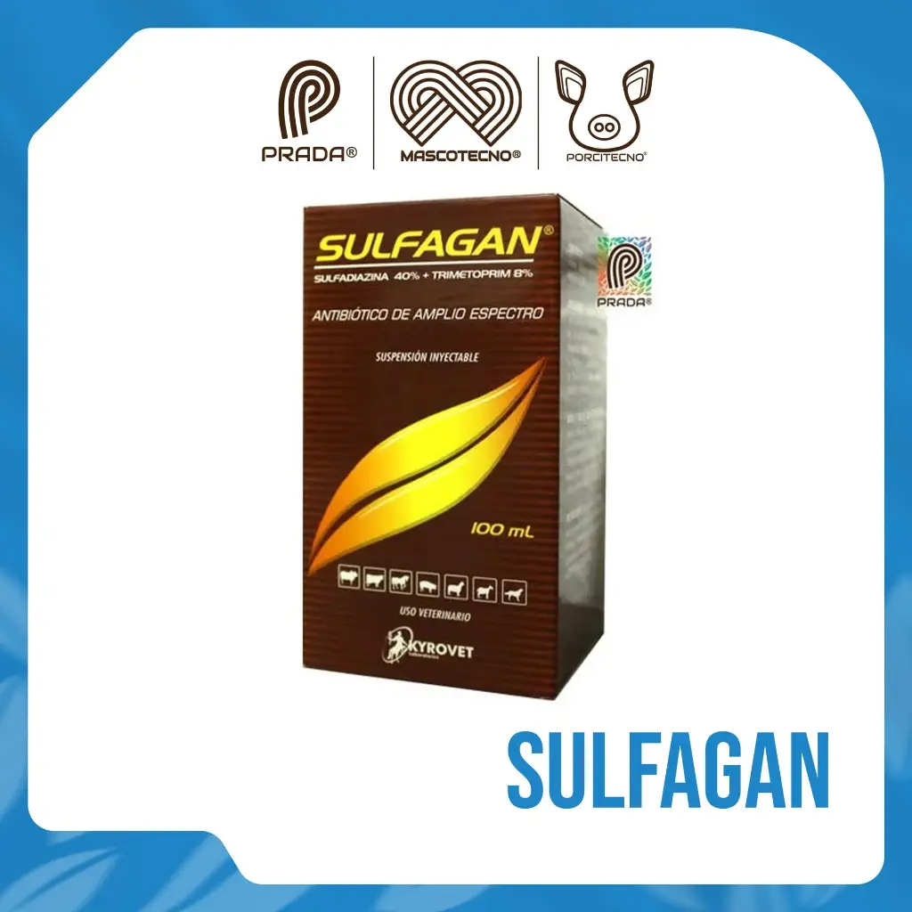 SULFAGAN INY X 100 ML | PRADA SABINC
