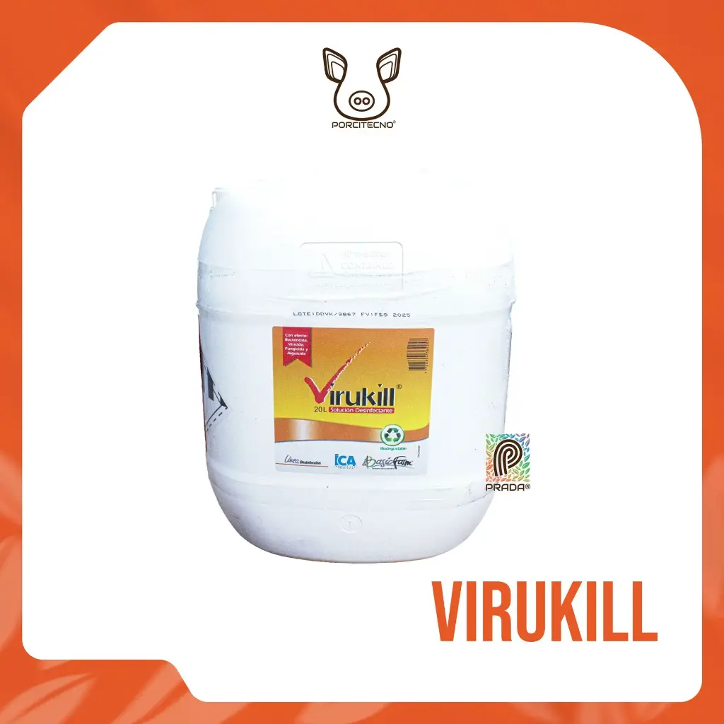 VIRUKILL X 20 LT | PORCITECNO