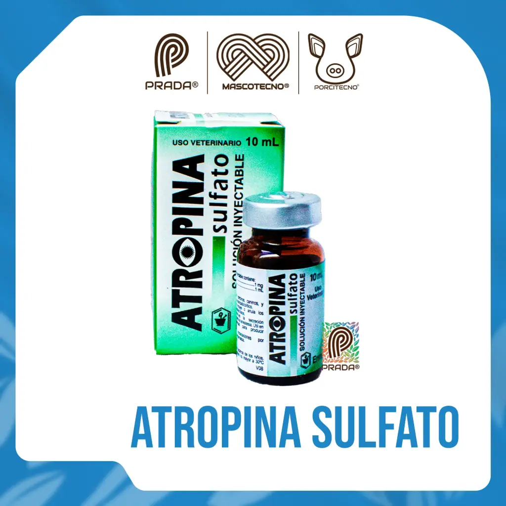 ATROPINA SULFATO FRASCO x 10 ML | MASCOTECNO