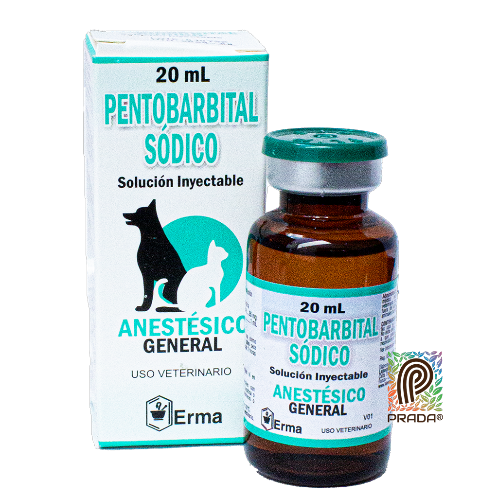 PENTOBARBITAL (ANESTESICO) FRASCO x 20 ML | MASCOTECNO